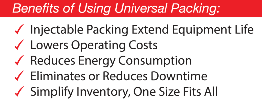 Bulk Packing - Braided Packing - Packing Tools - Universal Packing